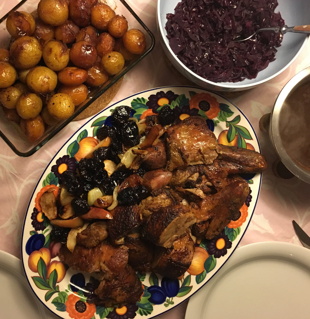 Julemenu - And på rotisserie – Nexgrill Denmark